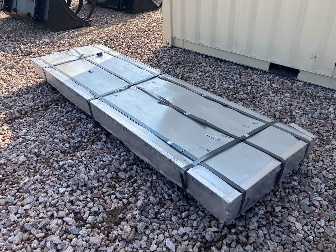 Lot 4636 - 10' Corrugated Galvanized Steel Panels. Onsite-Belle Fourche, SD: American Ag Video ...